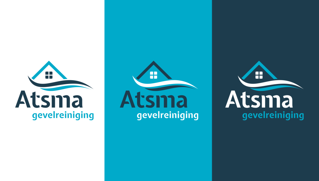 Logo Atsma Gevelreiniging - Morekop Communicatie Sneek